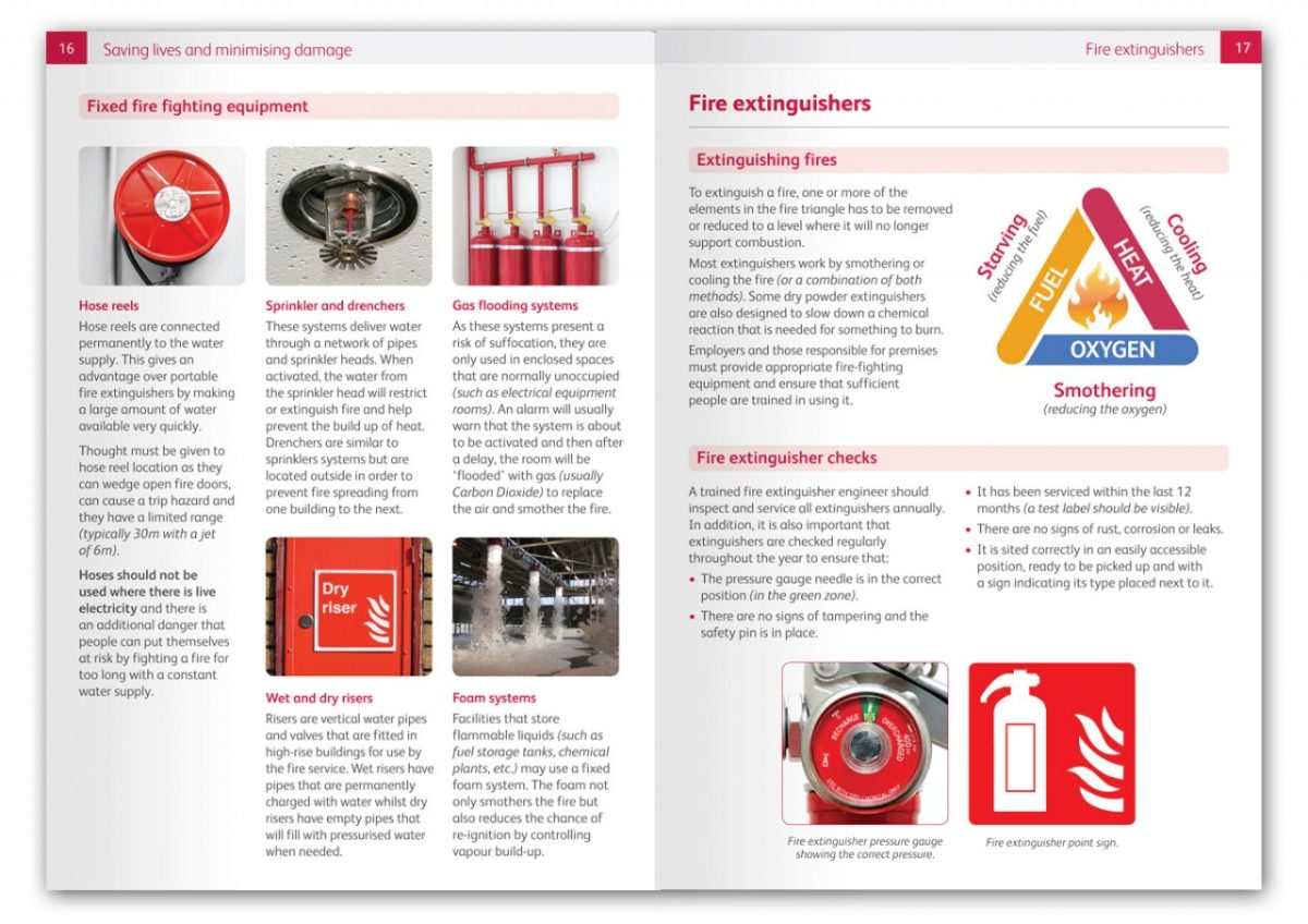 Fire Safety Training Book - A fire safety training course manual.