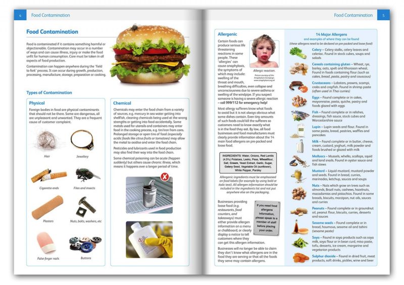 Food Safety Book - A food safety training course manual.
